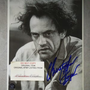 Christopher Lloyd Hand Signed Autograph 8x10 Photo COA Taxi - Etsy