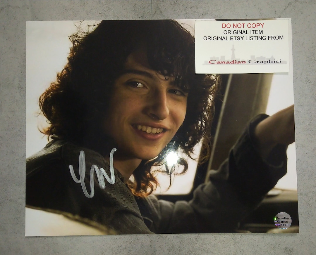 Finn Wolfhard Hand Signed Autograph 8x10 Photo COA - Etsy