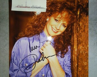 Signed REBA Mcentire Autographed Photo W/ COA the Voice - Etsy
