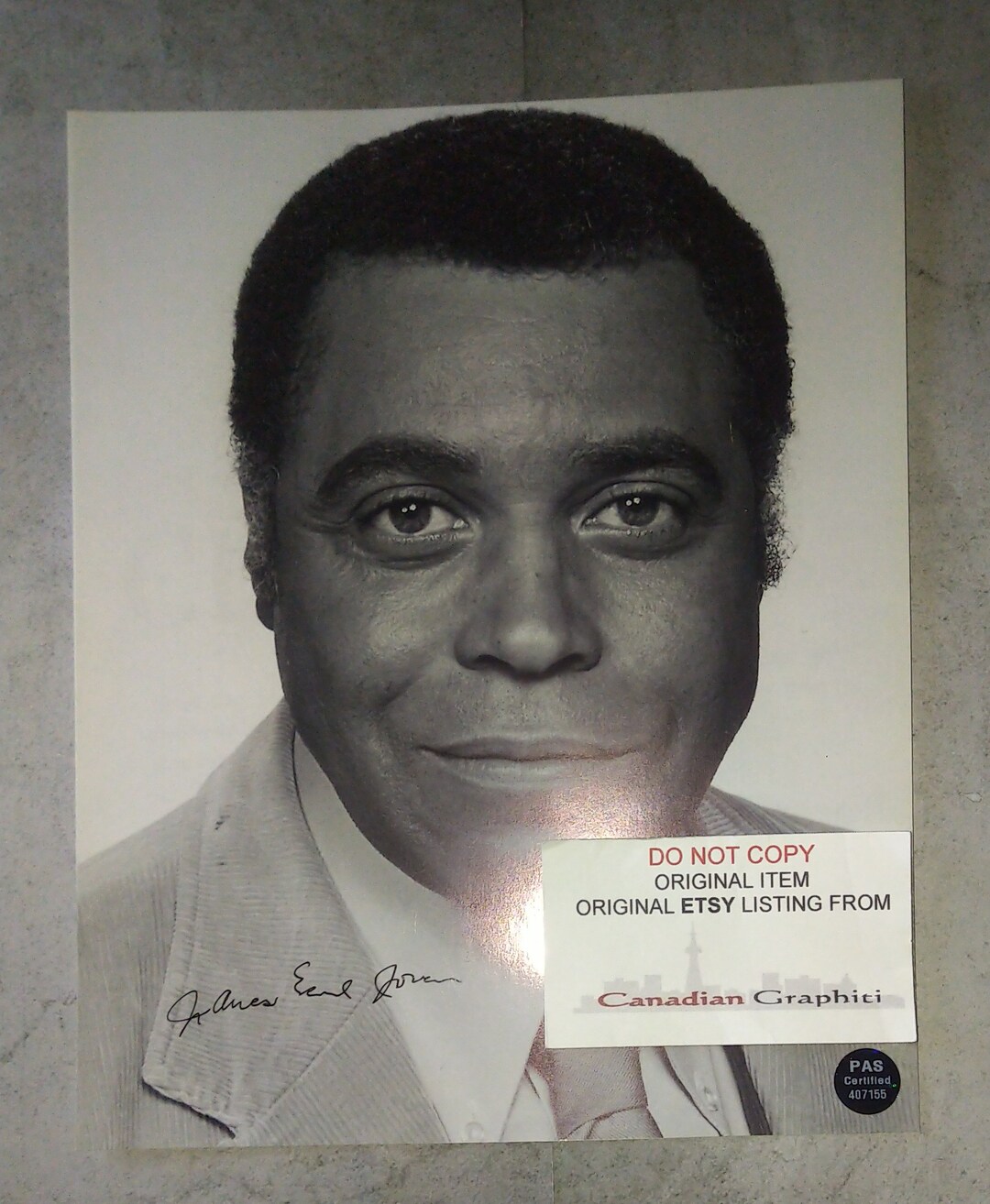James Earl Jones and Signed Autograph 8x10 Photo COA - Etsy