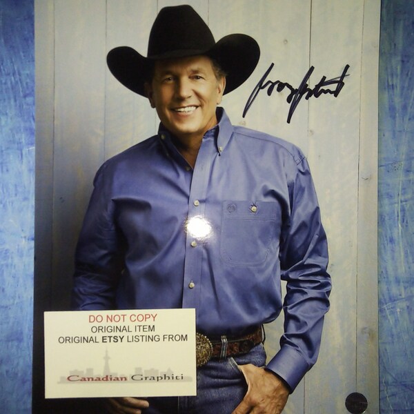 George Strait - Etsy