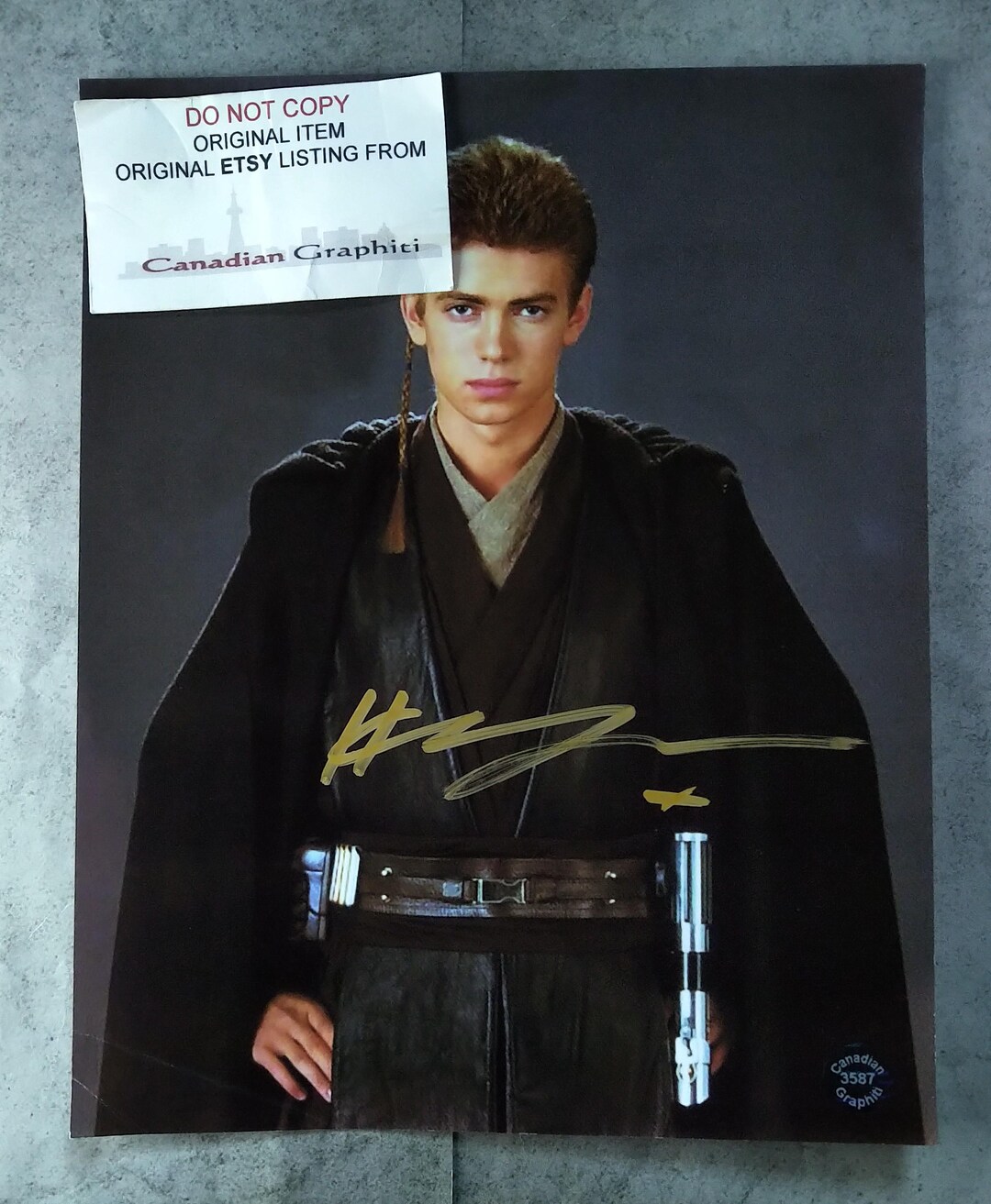 Hayden Christensen Hand Signed Autograph 8x10 Photo COA Star Wars - Etsy
