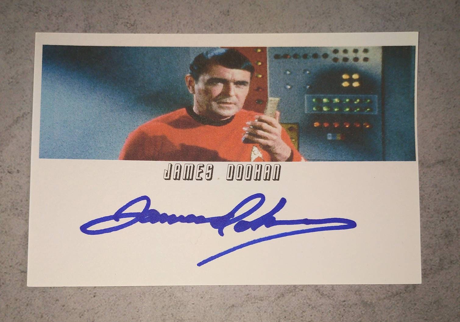 James Doohan Hand