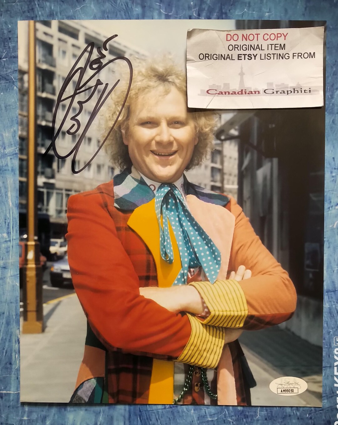 Colin Baker Hand Signed Autograph 8x10 Photo JSA COA Doctor Who - Etsy