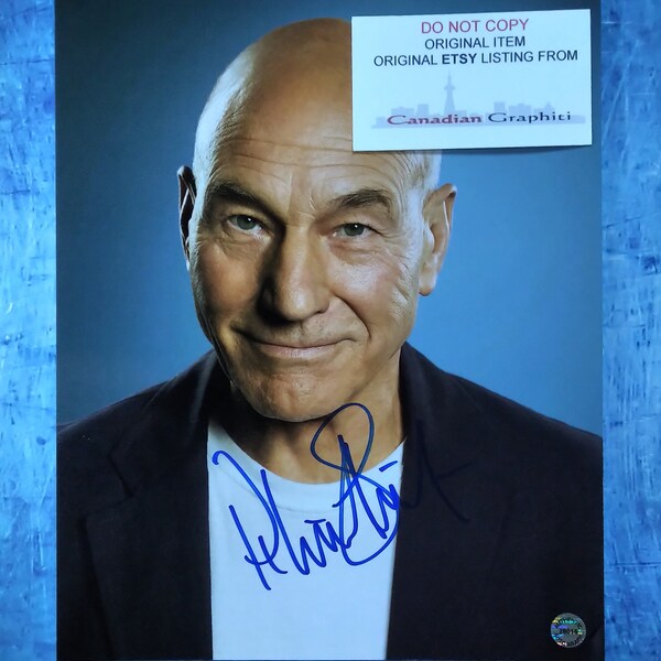 Patrick Stewart - Etsy