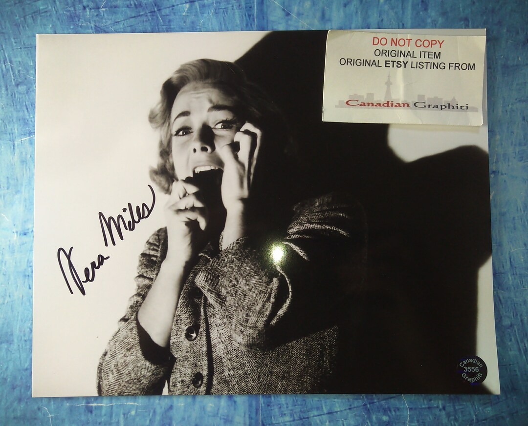 Vera Miles Hand Signed Autograph 8x10 Photo COA - Etsy