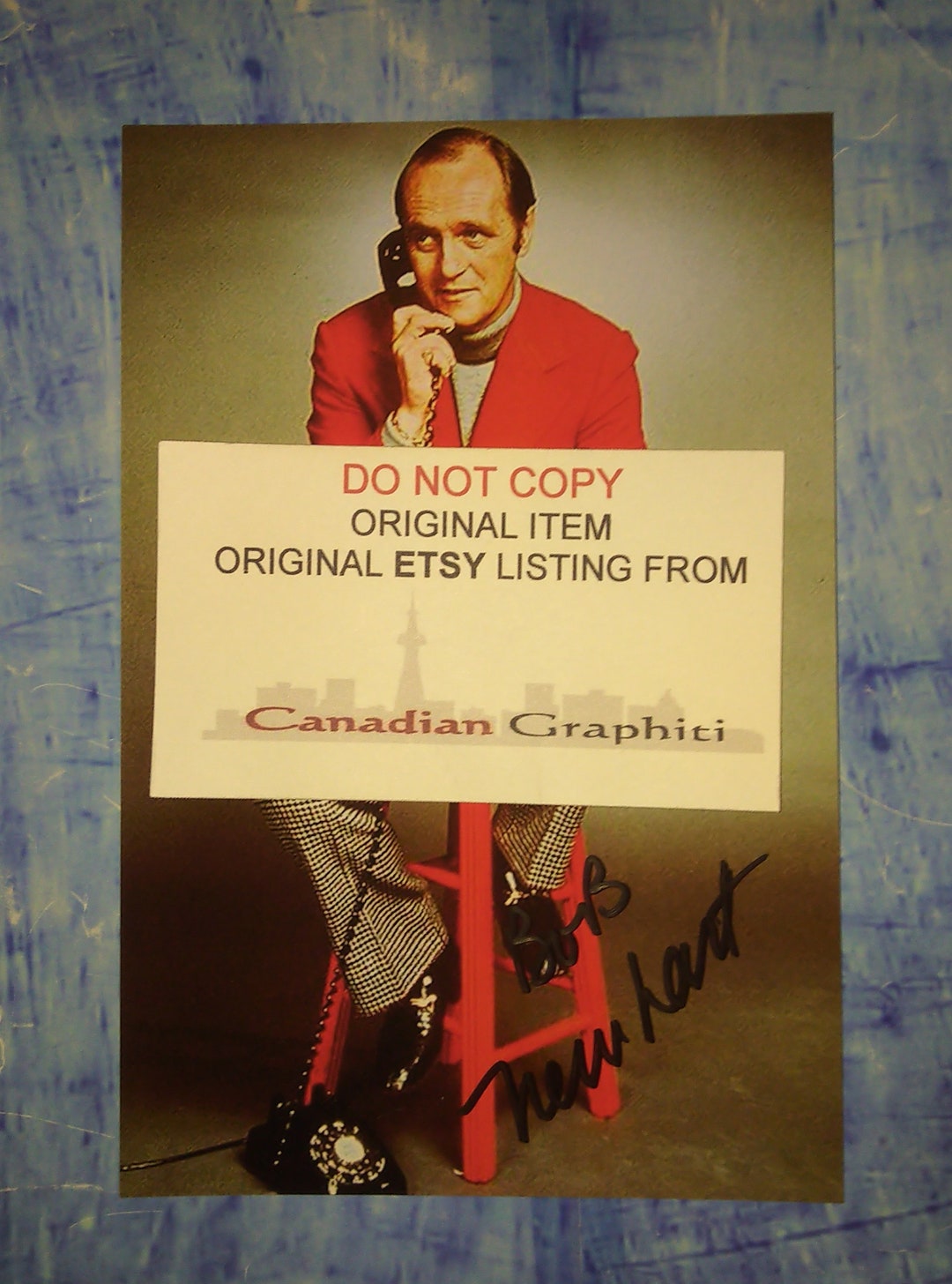 Bob Newhart Hand Signed Autograph Photo COA - Etsy