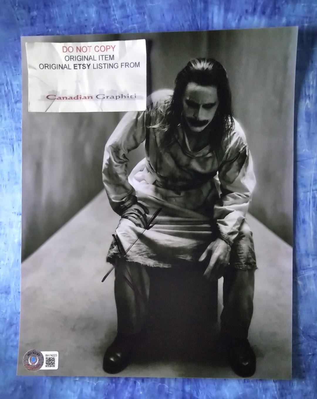 Jared Leto Hand Signed Autograph 8x10 Photo BAS COA Joker - Etsy