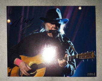 Neil Young Autograph - Etsy