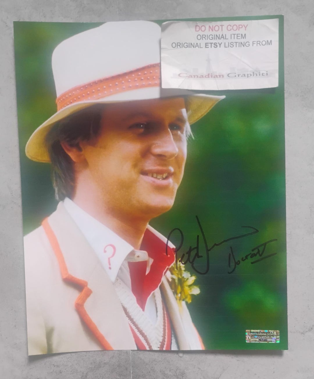 Peter Davison Hand Signed Autograph 8x10 Photo COA Doctor Who - Etsy