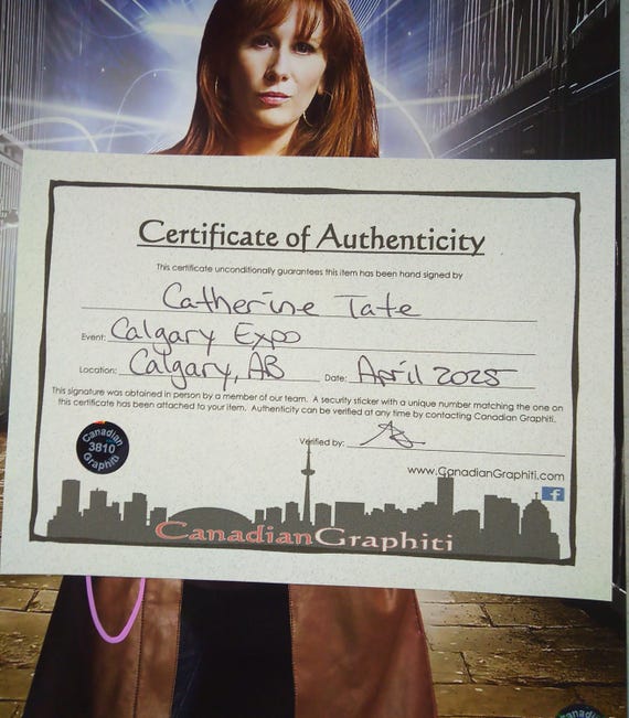 Catherine Tate Autograph