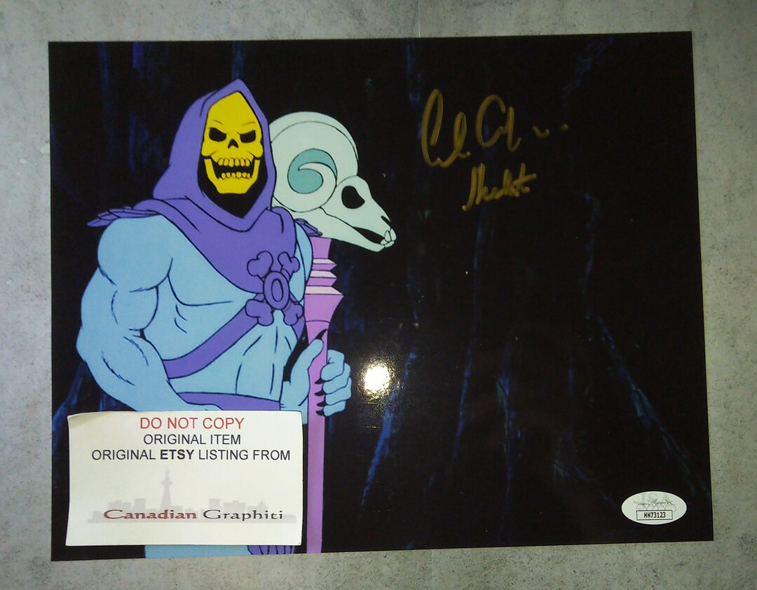 Alan Oppenheimer Hand Signed Autograph 8x10 Photo JSA COA Skeletor - Etsy