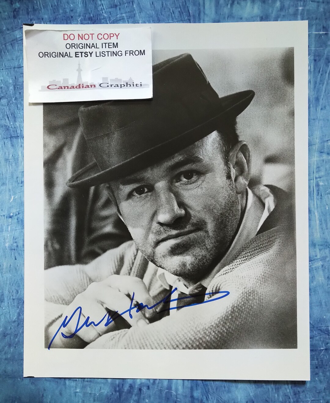 Gene Hackman Hand Signed Autograph 8x10 Photo JSA COA - Etsy