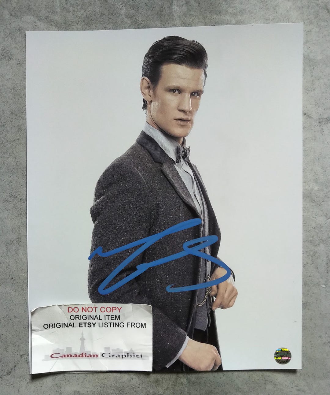 Matt Smith Hand Signed Autograph 8x10 Photo COA Doctor Who - Etsy