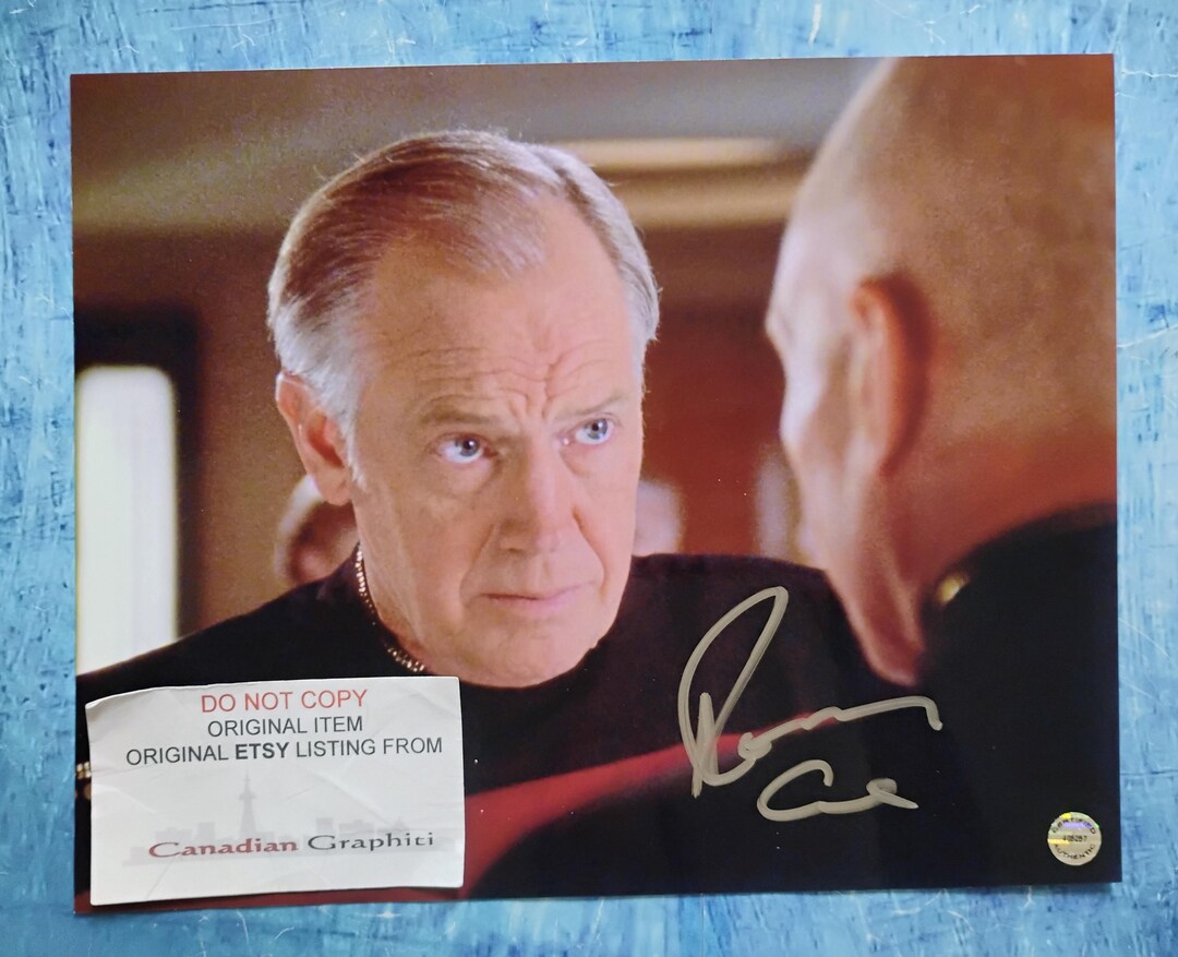 Ronny Cox Hand Signed Autograph 8x10 Photo COA Star Trek - Etsy