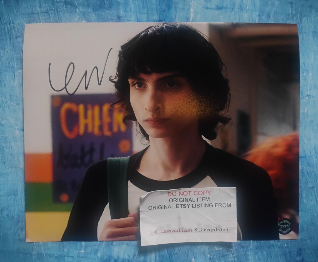 Finn Wolfhard Hand Signed Autograph 8x10 Photo COA - Etsy