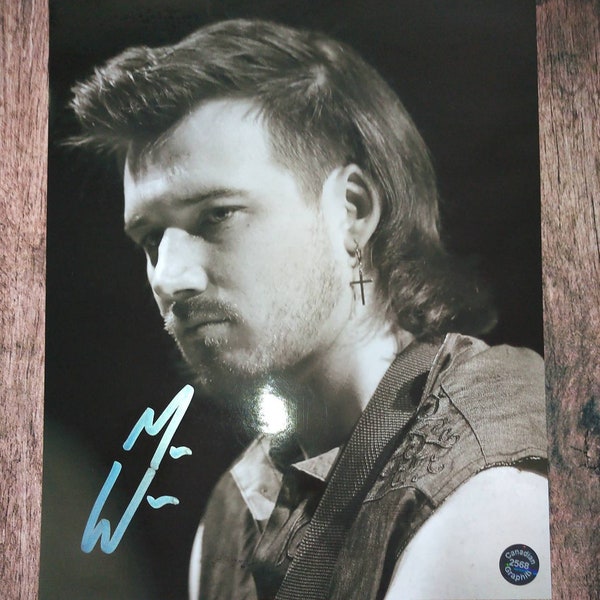 Morgan Wallen Autograph - Etsy