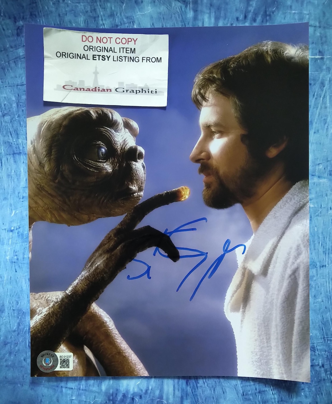 Steven Spielberg Hand Signed Autograph 8x10 Photo BAS COA - Etsy