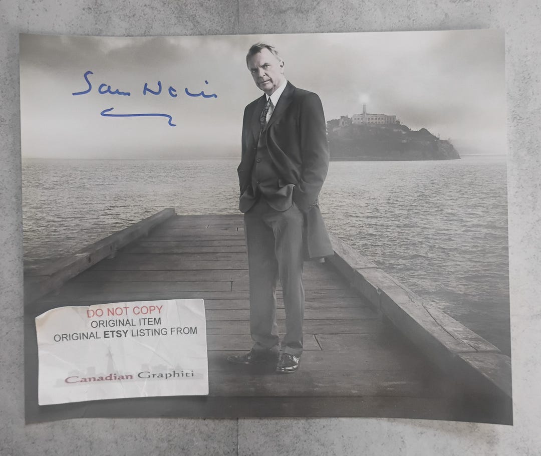 Sam Neill Hand Signed Autograph 8x10 Photo BAS COA Alcatraz - Etsy