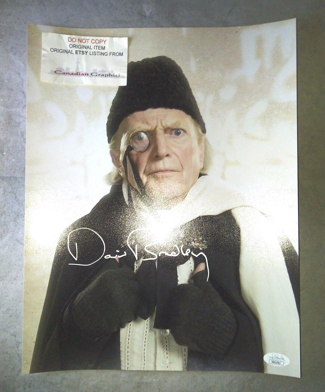 David Bradley Hand Signed Autograph 11x14 Photo JSA COA Doctor Who - Etsy