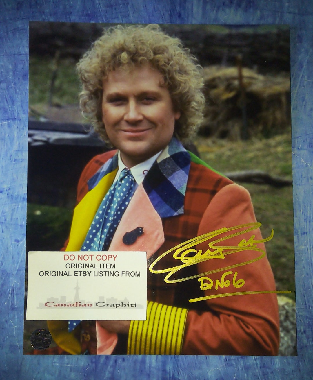 Colin Baker Hand Signed Autograph 8x10 Photo COA Doctor Who - Etsy