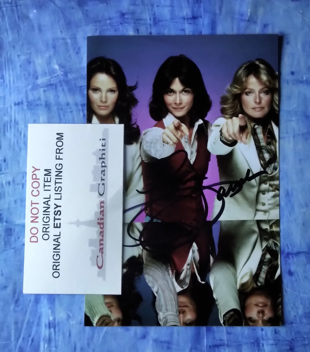 Farrah Fawcett Hand Signed Autograph Photo COA - Etsy