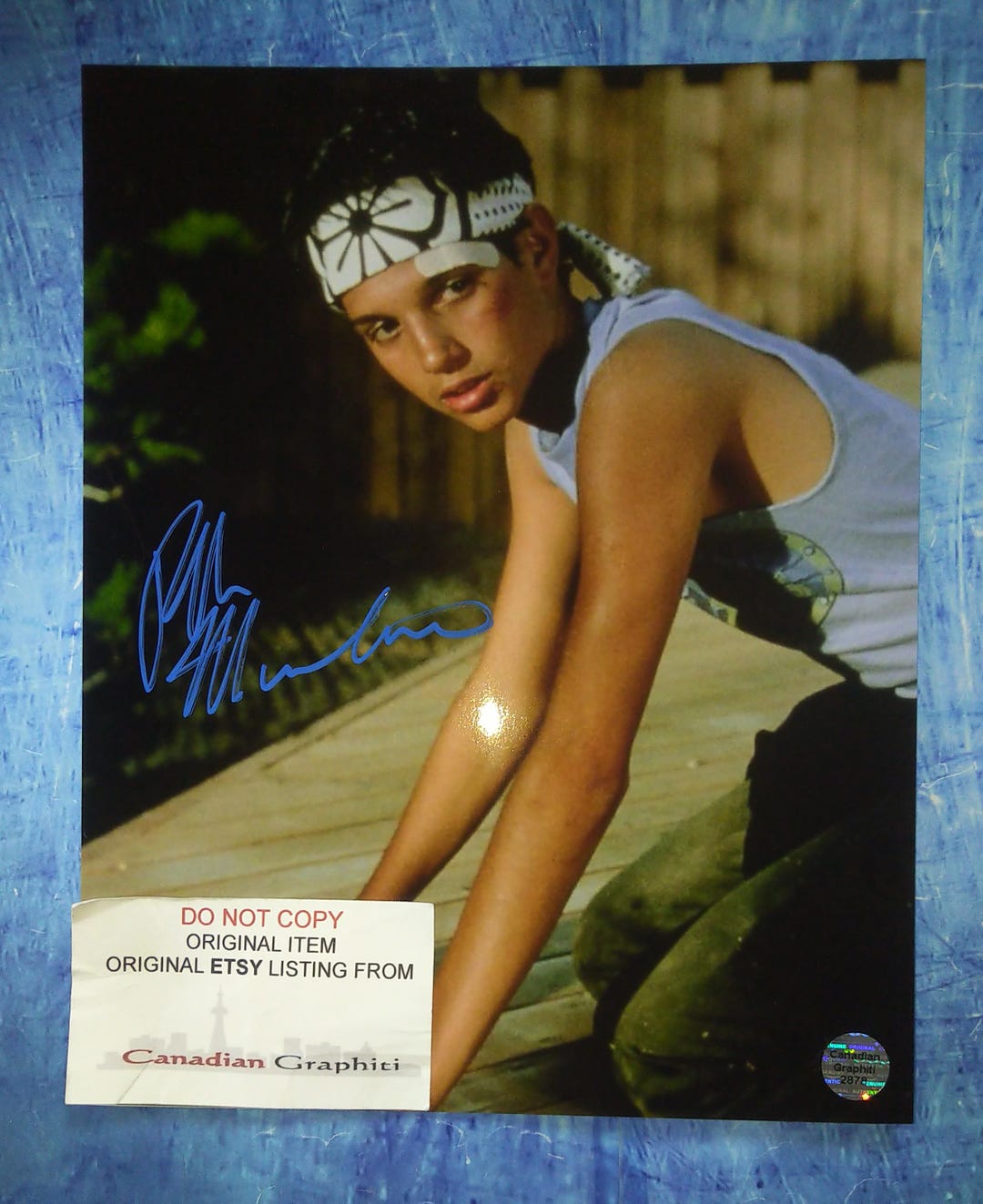 Ralph Macchio Hand Signed Autograph 8x10 Photo COA Karate Kid - Etsy
