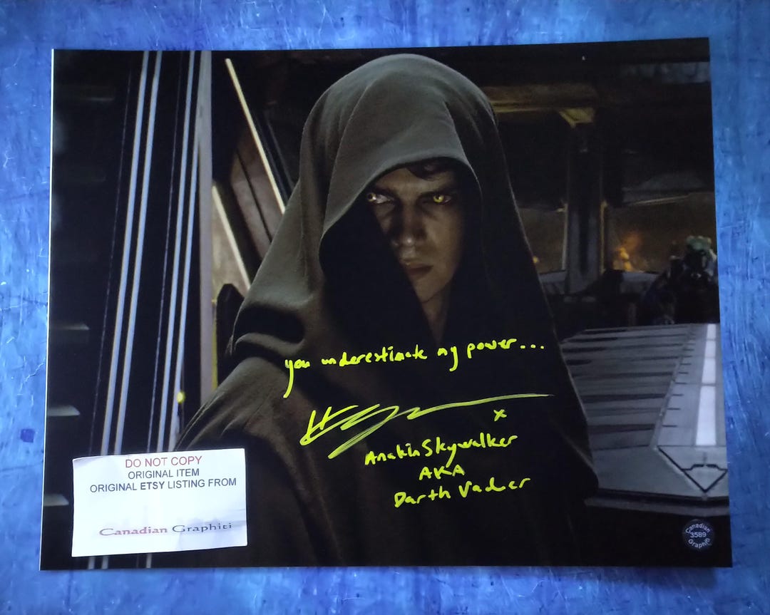 Hayden Christensen Hand Signed Autograph 11x14 Photo COA Star Wars - Etsy