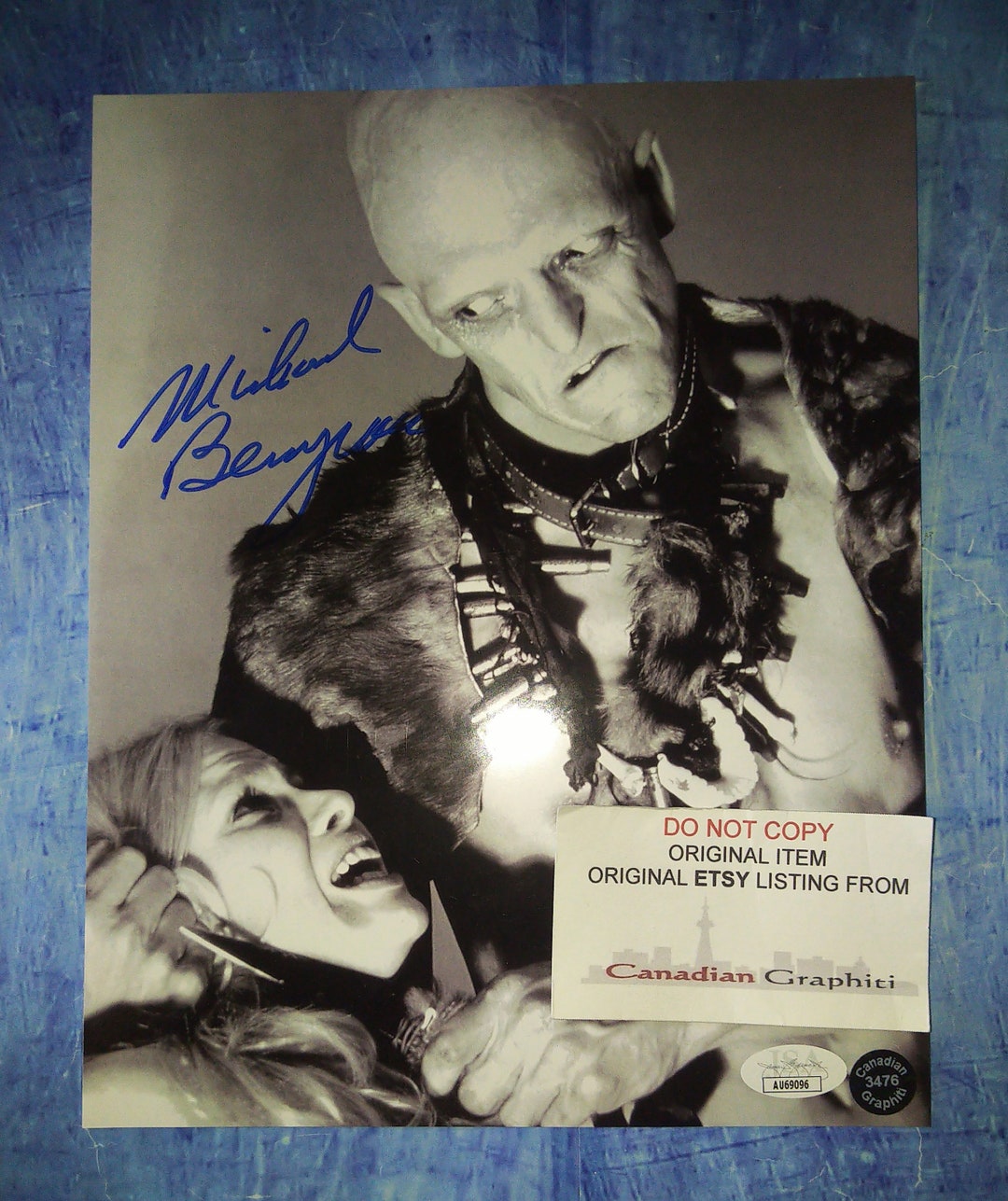 Michael Berryman Hand Signed Autograph 8x10 Photo COA + JSA - Etsy