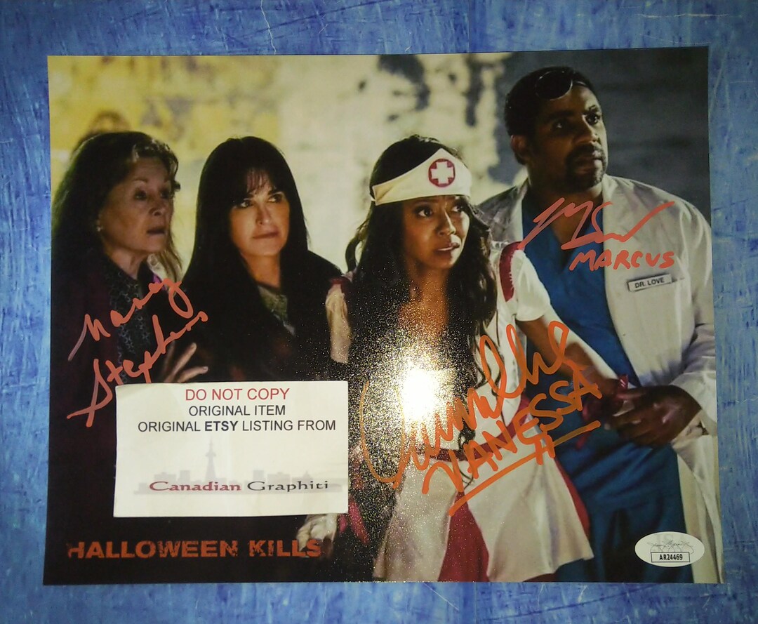 Nancy Stephens, Carmela Mcneal & Michael Smallwood Hand Signed ...