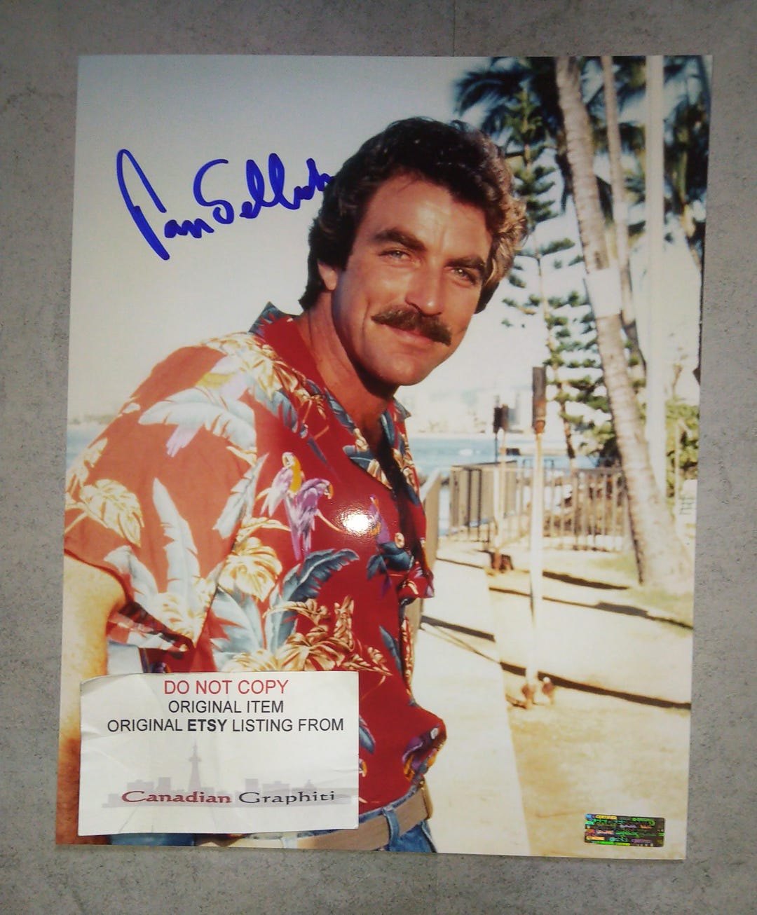 Tom Selleck Hand Signed Autograph 8x10 Photo COA - Etsy