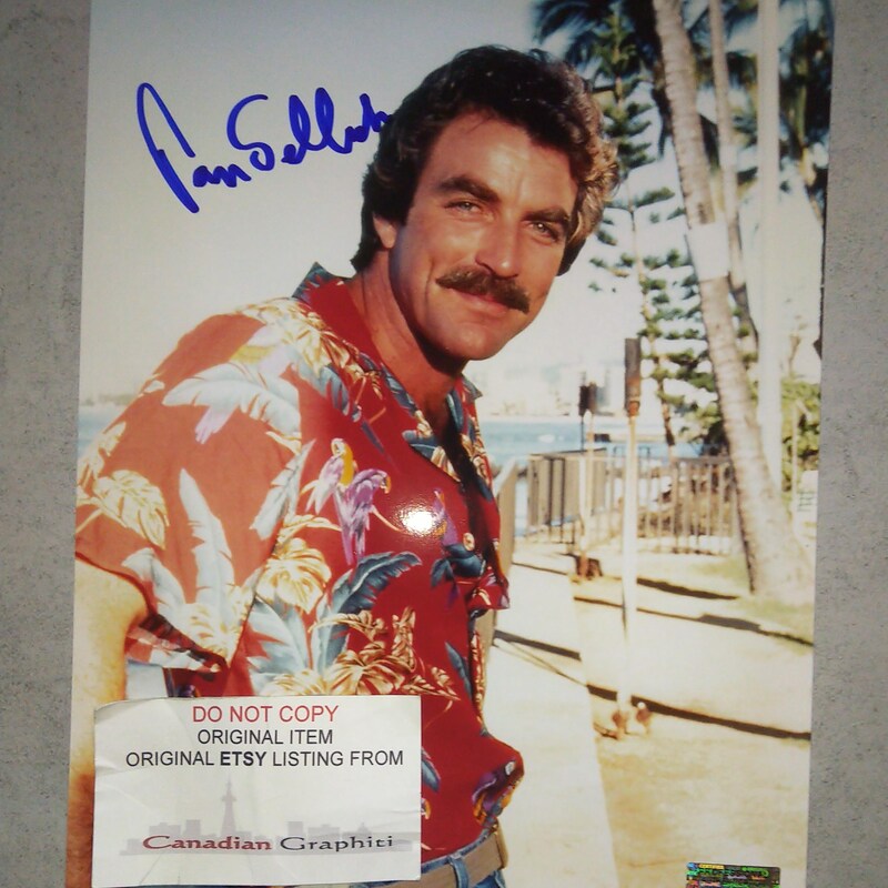 Tom Selleck Autograph - Etsy