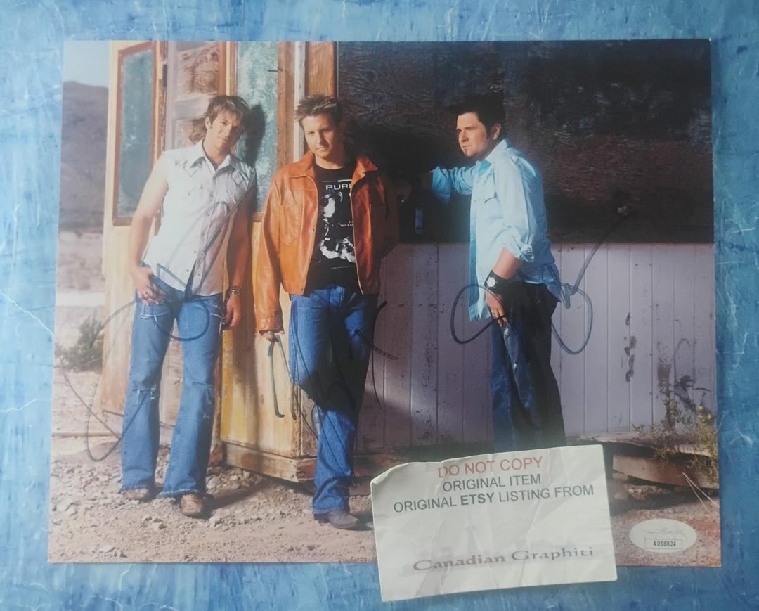 Rascal Flatts Hand Signed Autograph 8x10 Photo JSA COA - Etsy
