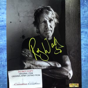 Roger Waters Hand Signed Autograph 8x10 Photo COA Pink Floyd - Etsy
