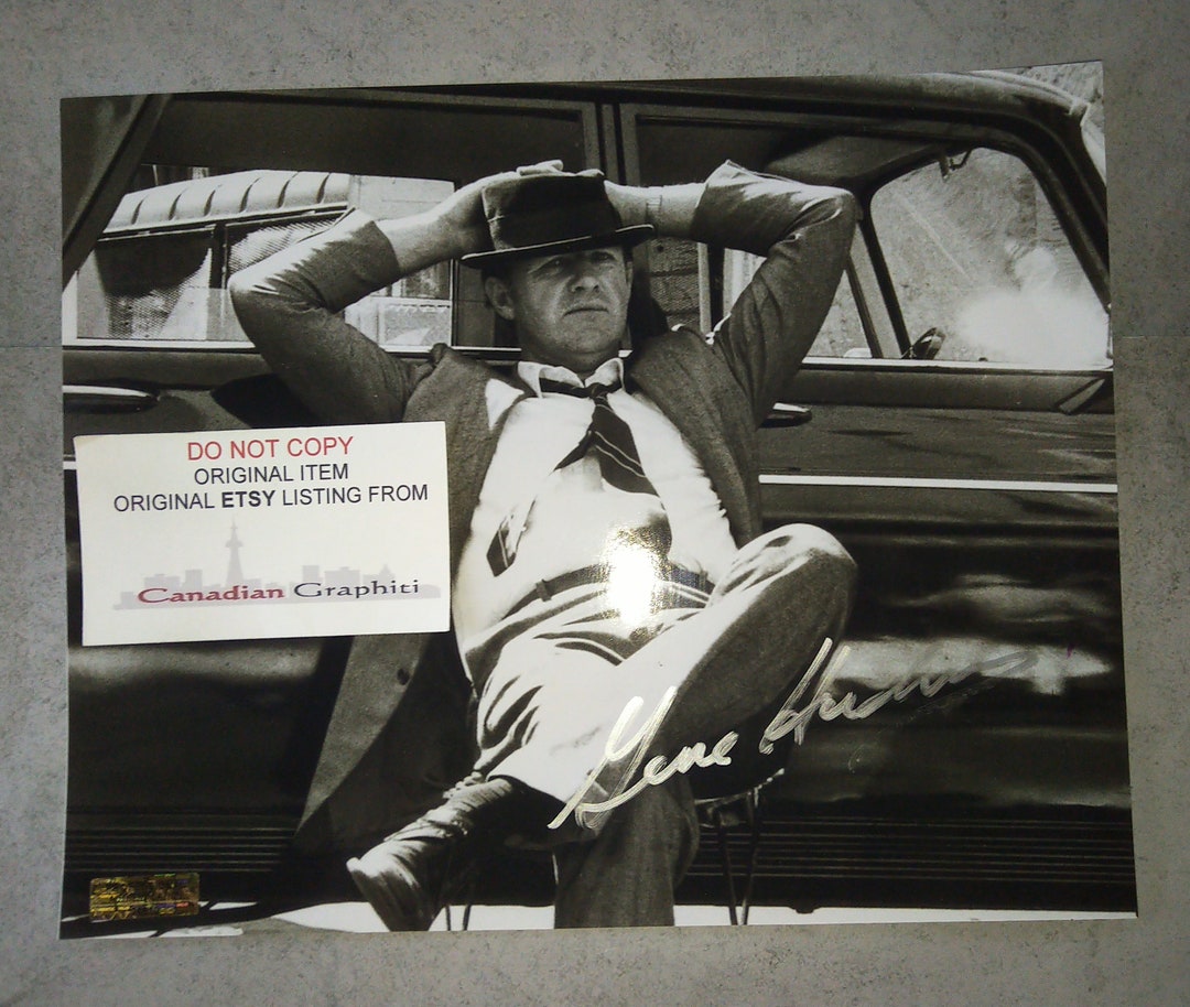 Gene Hackman Hand Signed Autograph 8x10 Photo COA - Etsy UK