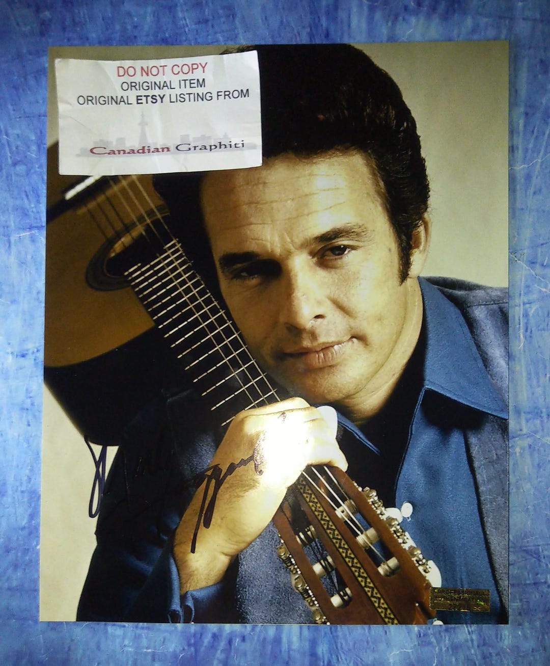 Merle Haggard Hand Signed Autograph 8x10 Photo COA - Etsy