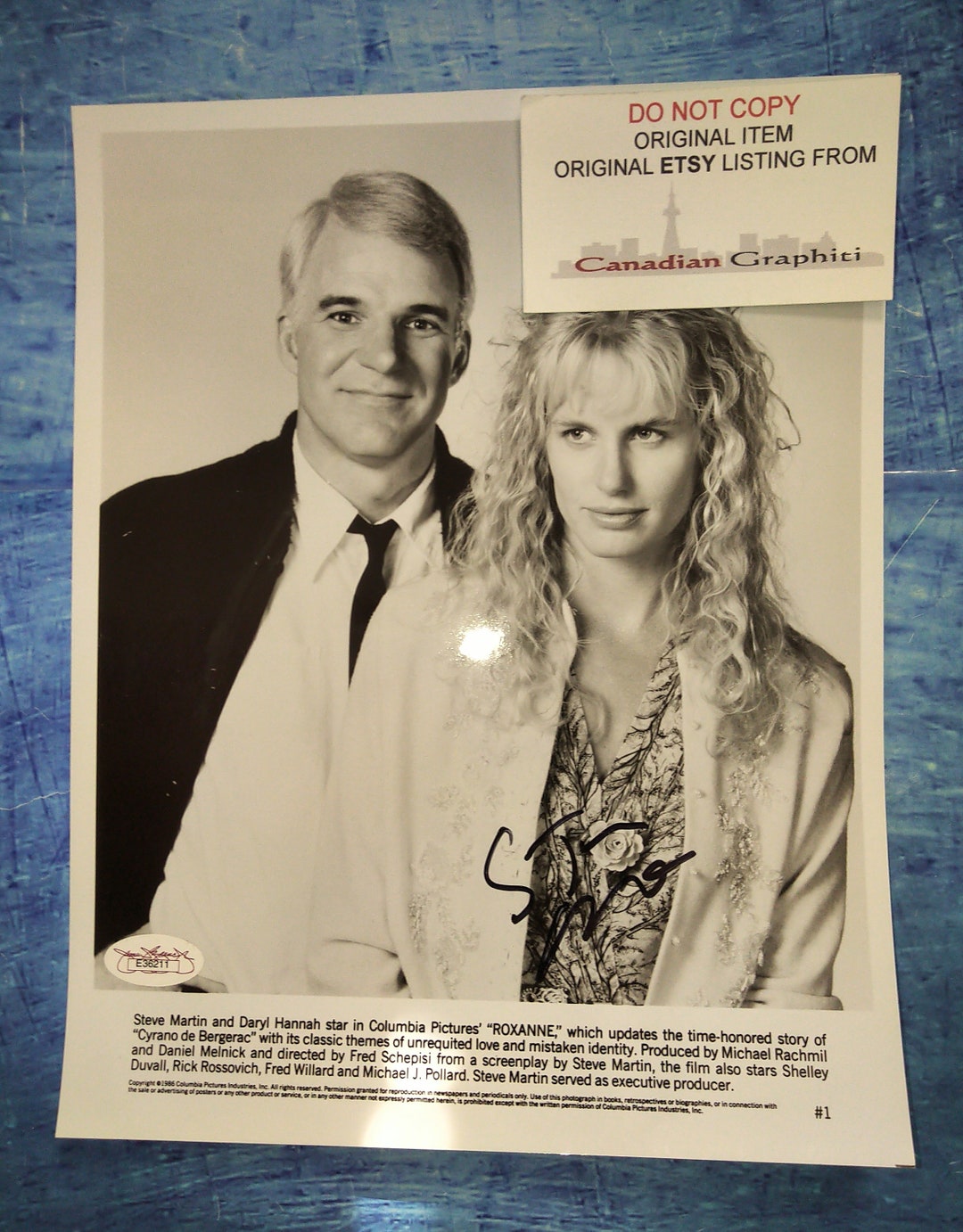 Steve Martin Hand Signed Autograph 8x10 Photo COA + JSA - Etsy