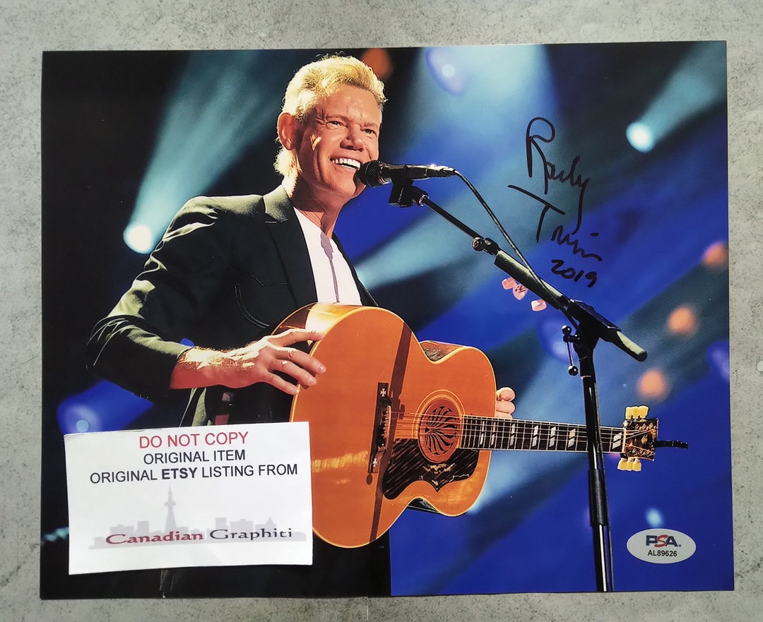 Randy Travis Hand Signed Autograph 8x10 Photo PSA COA - Etsy