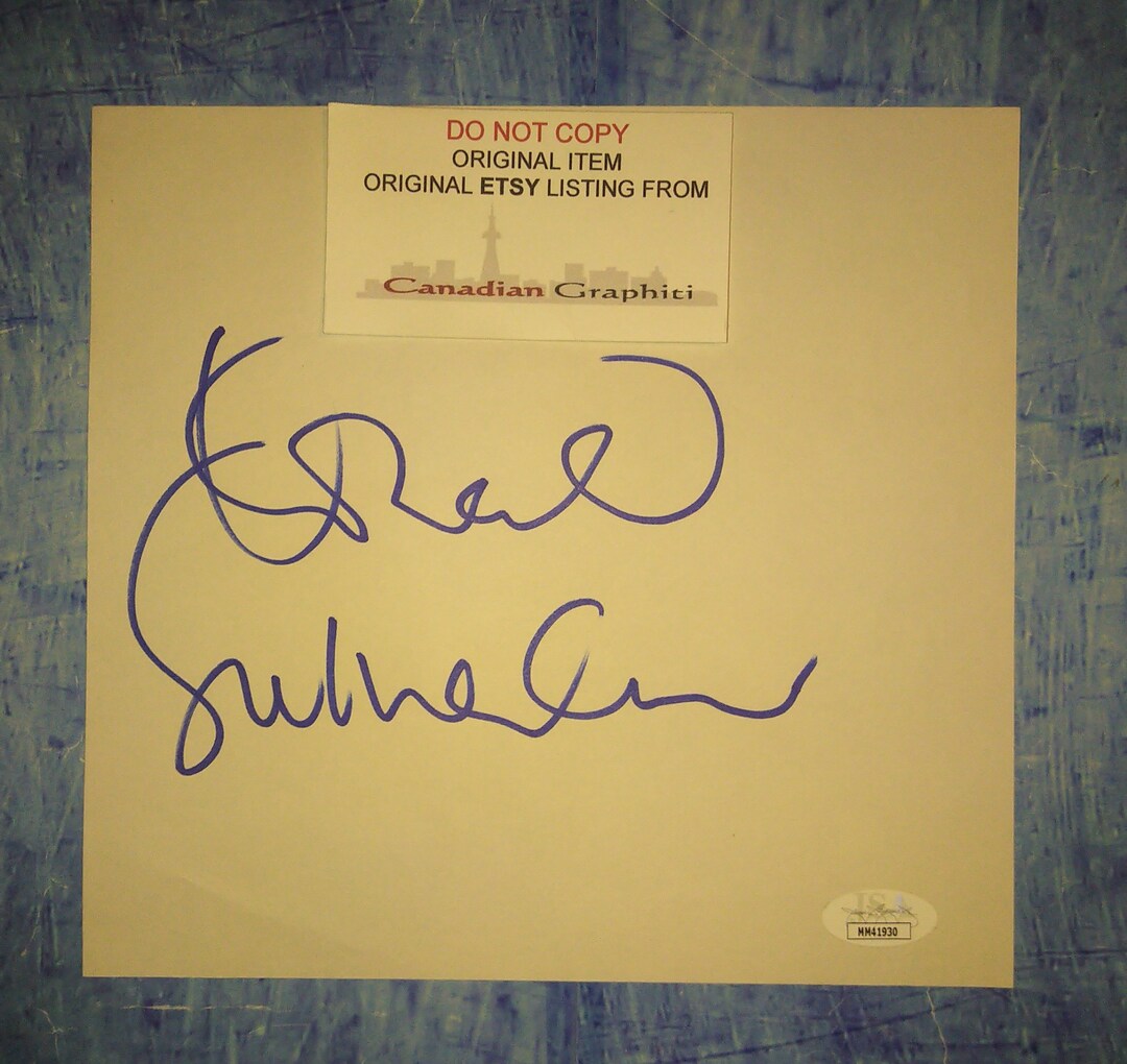 Donald Sutherland Hand Signed Autograph JSA COA - Etsy