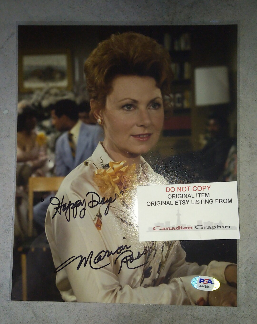 Marion Ross Hand Signed Autograph 8x10 Photo COA Happy Days - Etsy