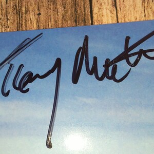 George Lazenby & Terence Mountain Hand Signed Autograph 6x8 Photo COA ...