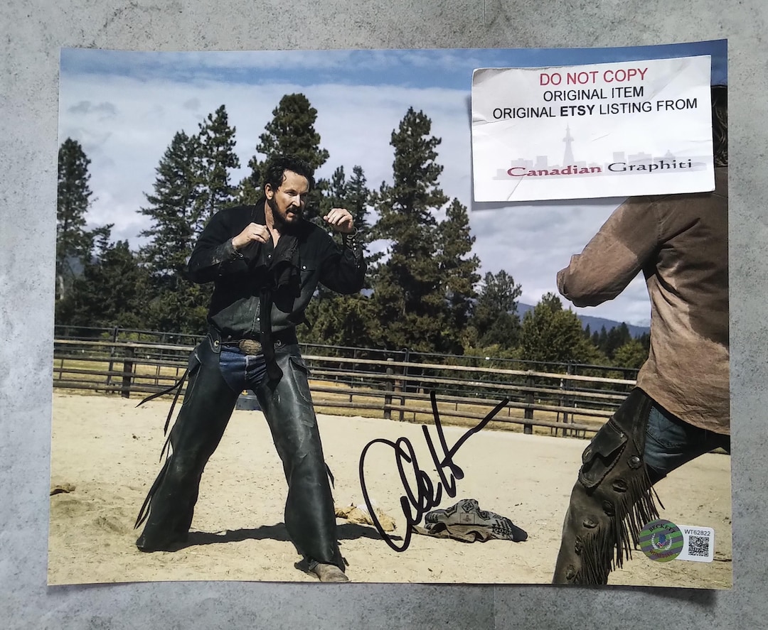 Cole Hauser Hand Signed Autograph 8x10 Photo BAS COA - Etsy