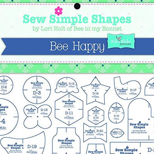 Lori Holt Calico Garden Sew Simple Shapes - Etsy