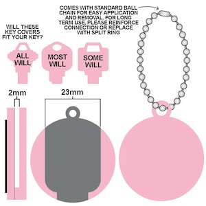 PVC Key Covers - Etsy