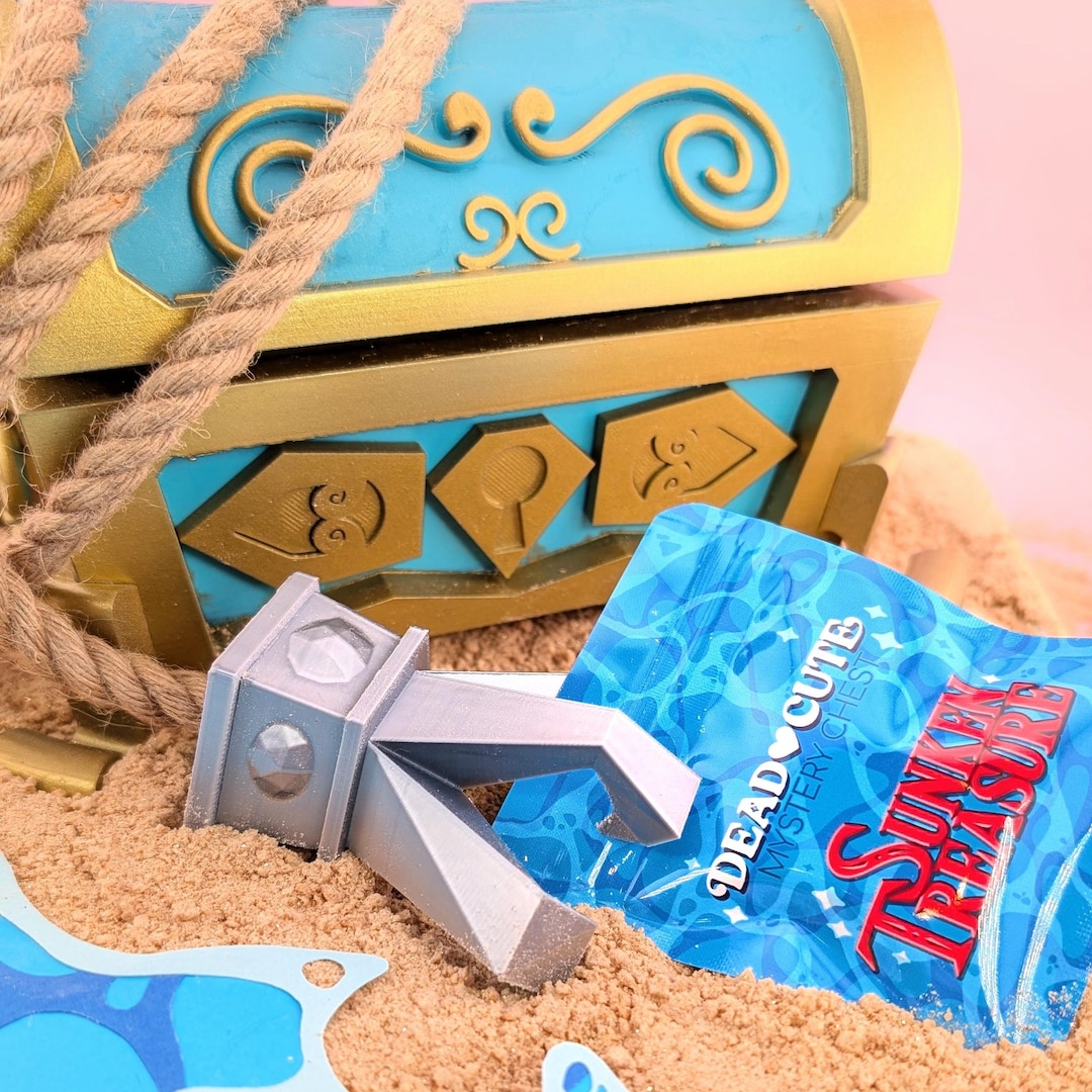 Mystery Chest: Sunken Treasure (contains ONE Pin) - Enamel Pin - Etsy