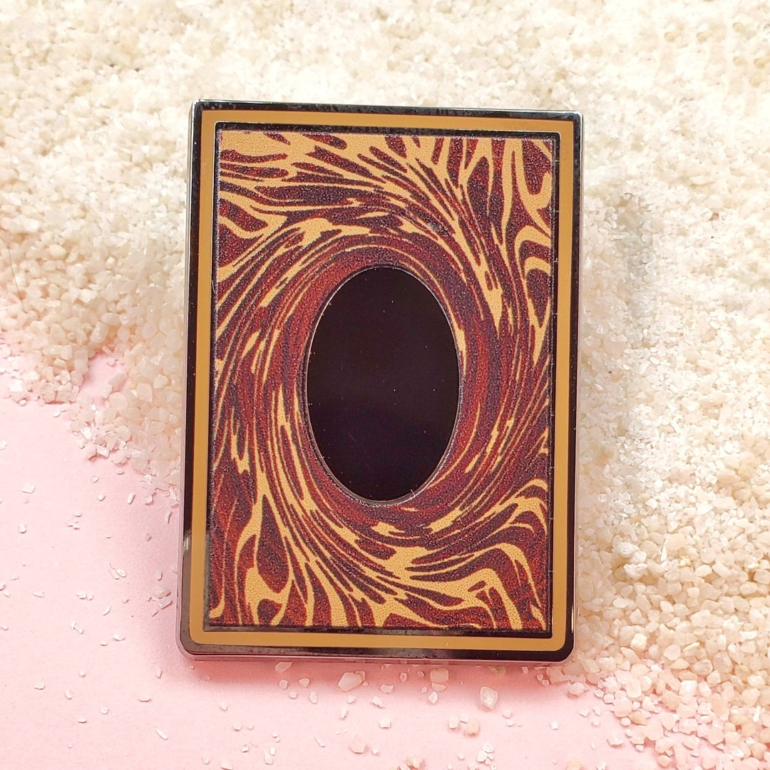 Facedown Card Enamel Pin - Etsy