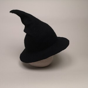 Black witch hat Wizard magic hat | Etsy