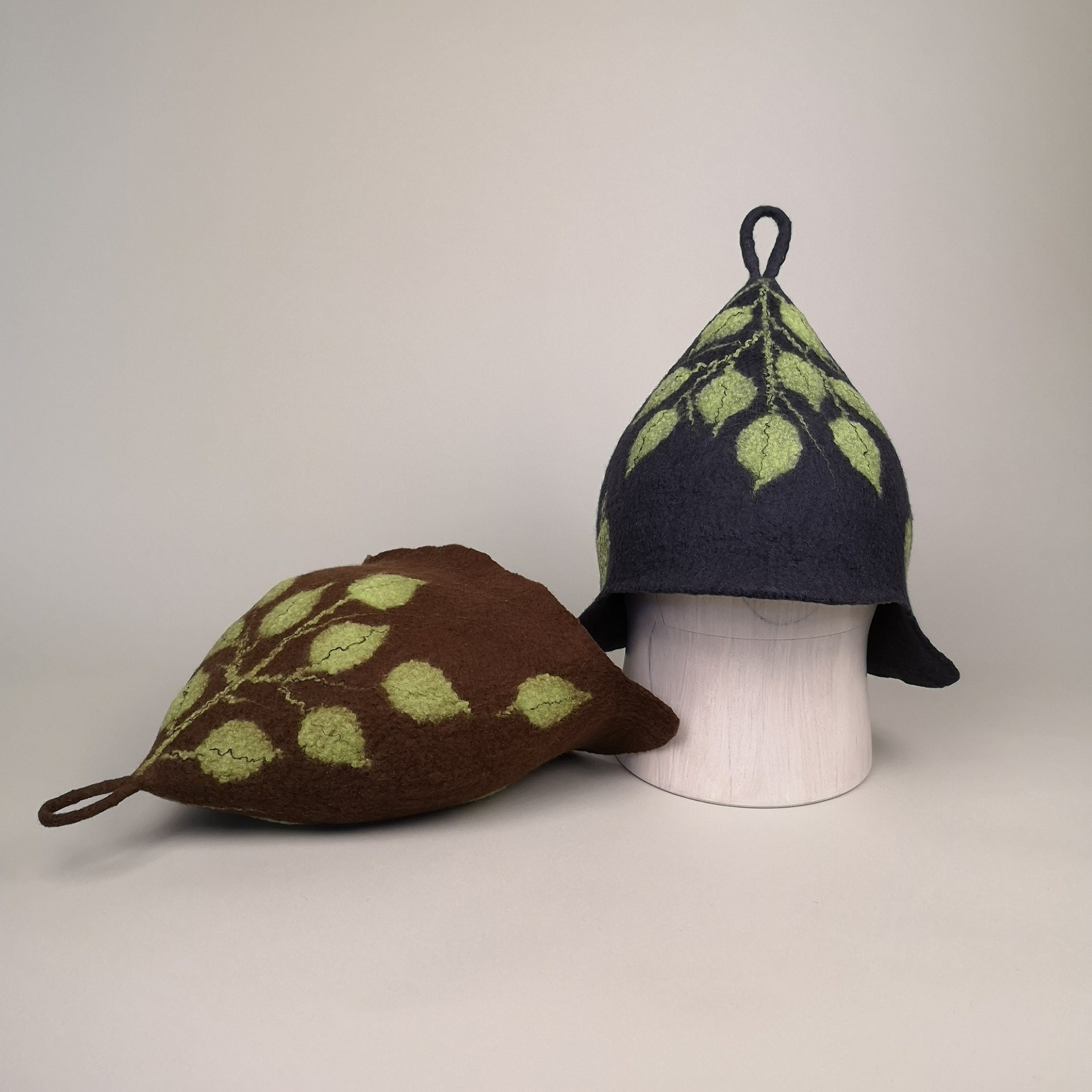 Sauna Cap Handmade Felt Sauna Hat Sauna Accessory Woolen - Etsy