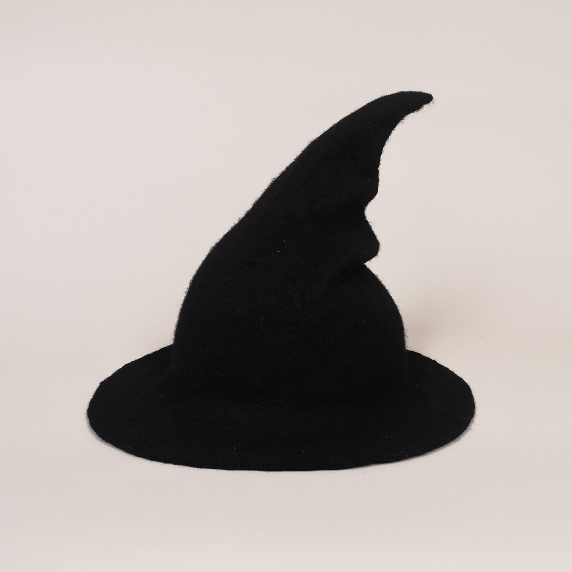 Black witch hat Wizard magic hat | Etsy