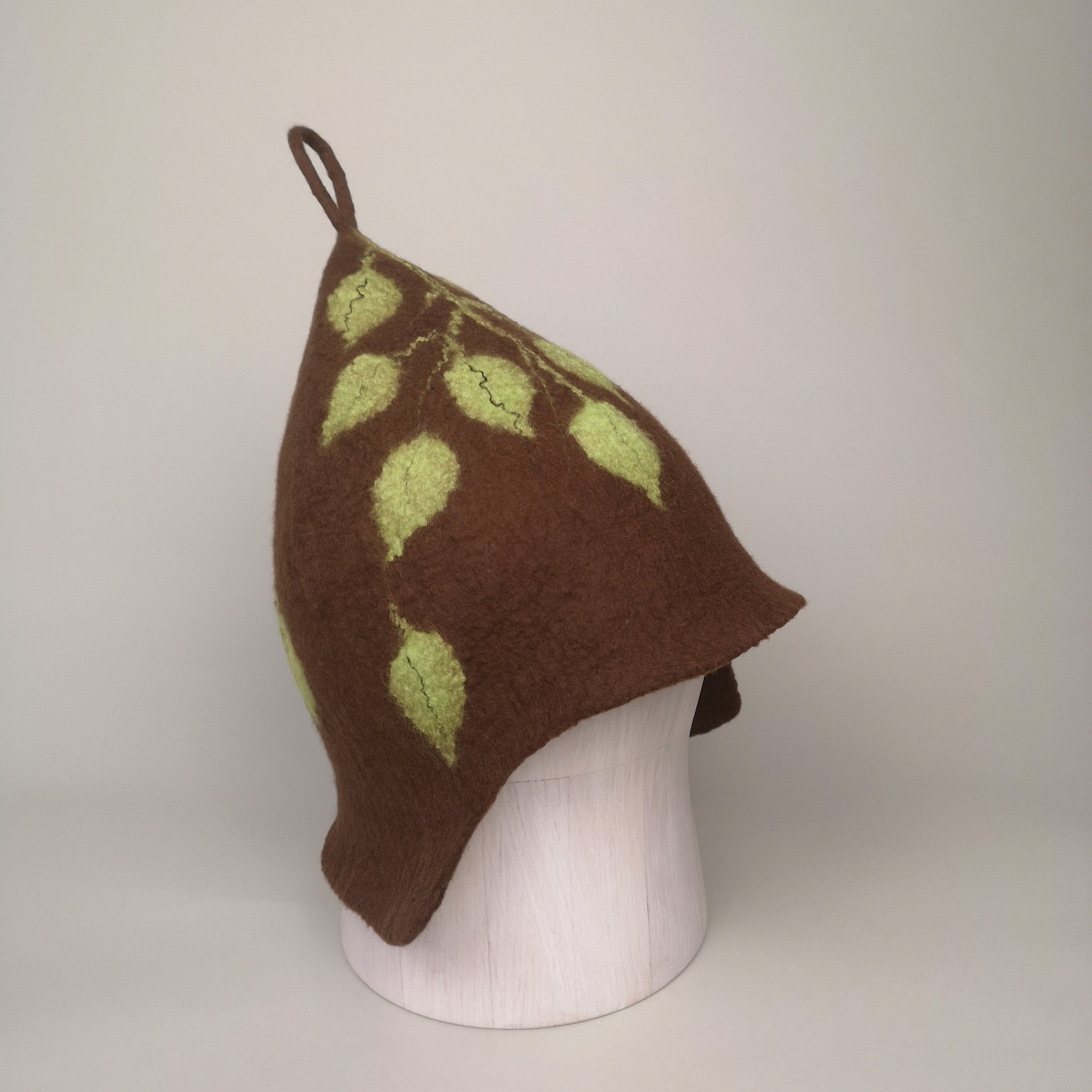 Sauna Cap Handmade Felt Sauna Hat Sauna Accessory Woolen - Etsy